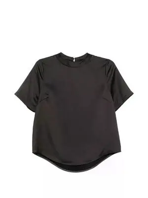 Imperial High Neck Top - Black