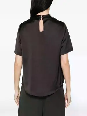 Imperial High Neck Top - Black