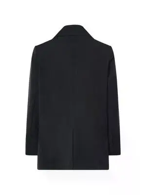 RRD Surflex Double-breasted Layered Coat - Black