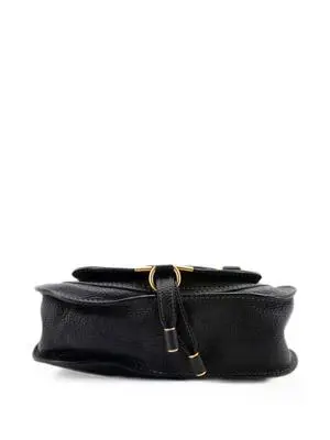 Chloé Marcie Satchel Leather Baby Crossbody Bag - Black