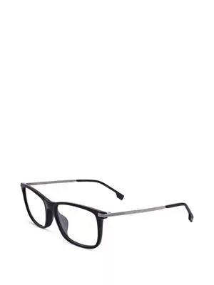 BOSS Square Frame Eyeglasses - Black