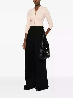 Elisabetta Franchi Corset-style Zip-up Jacket - Pink