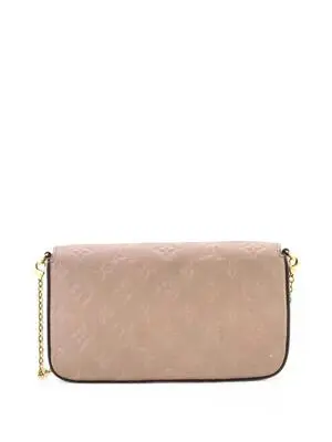 LOUIS VUITTON Felicie Pochette Monogram Empreinte Leather Crossbody Bag