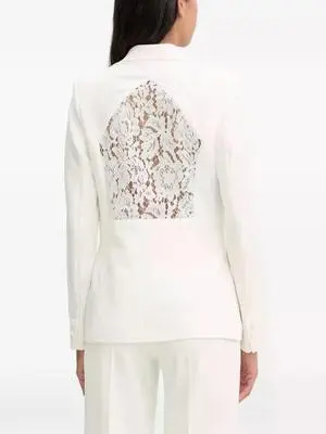 MORGAN Lace-panel Blazer