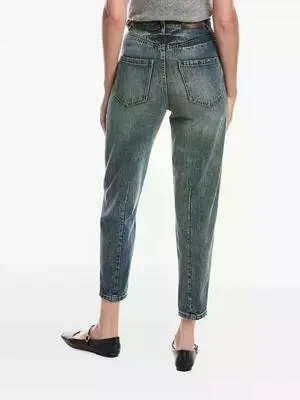 Brunello Cucinelli Tapered-cut Jeans - Blue