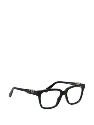 Off-White Logo-plaque Square-frame Glasses