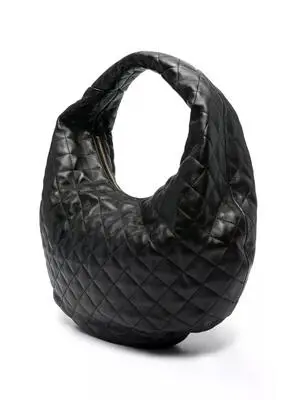 Saint Laurent Icare Hobo In Quilted Nappa