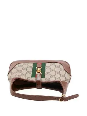 Gucci 2000-2015 Mini Gg Supreme Web Jackie 1961 Crossbody Bag