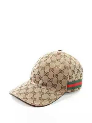 Gucci 2010s Gg Supreme Baseball Cap - Neutrals