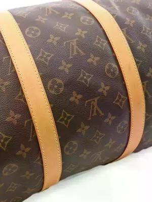 LOUIS VUITTON 2001 Monogram Keepall Bandouliere 55 Bag