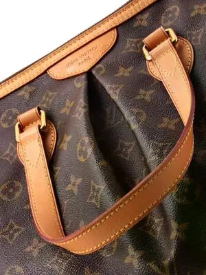 LOUIS VUITTON Palermo Handbag Monogram Canvas Pm Tote Bag