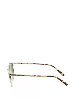 FERRAGAMO Rectangle-frame Gancini Sunglasses