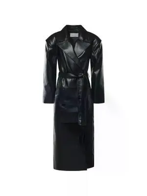 THE FRANKIE SHOP Tina Faux-leather Coat