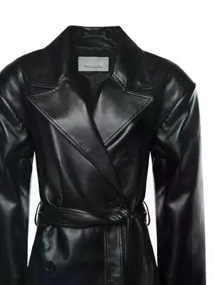 THE FRANKIE SHOP Tina Faux-leather Coat