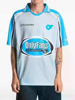 PLEASURES X Onlyfans Oftv T-shirt - Grey