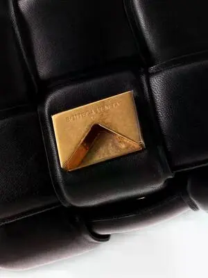 Bottega Veneta Cassette Chain Bag - Black