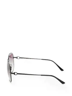 FERRAGAMO Gancini Pilot Sunglasses