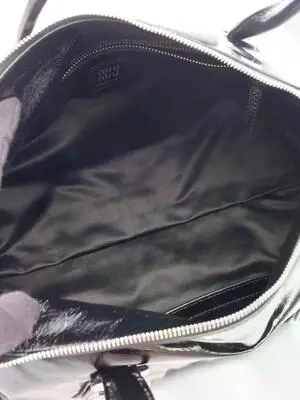 Miu Miu 2020s Shiny Leather Tote Bag