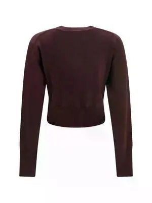VIVIENNE WESTWOOD Bea Cropped Cardigan - Brown
