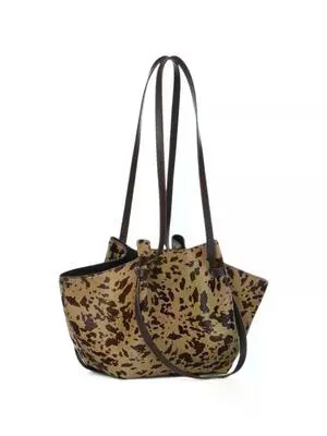 Yuzefi Mochi Calf-hair Shoulder Bag