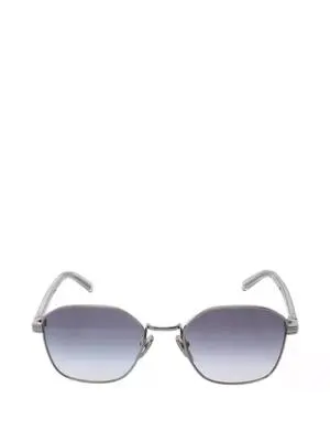 Prada 2010s Geometric-frame Gradient-lens Sunglasses - Grey
