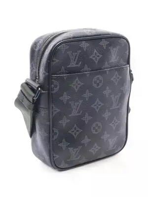 LOUIS VUITTON 2018 Pm Danube Vivienne Monogram Eclipse Shoulder Bag - Black
