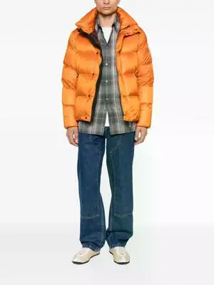 AFTER/LABEL Chamonix Quilted Puffer Jacket - Orange