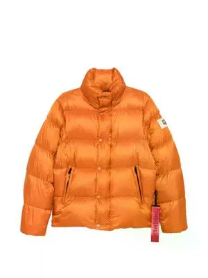 AFTER/LABEL Chamonix Quilted Puffer Jacket - Orange