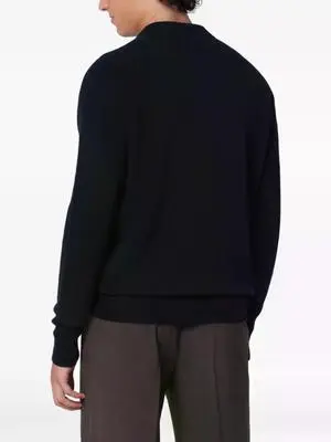 DRUMOHR Long-sleeve Knitted Polo Shirt