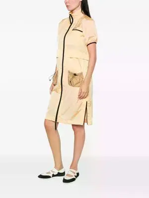 Marni Zip-up Drawstring Pocket Dress