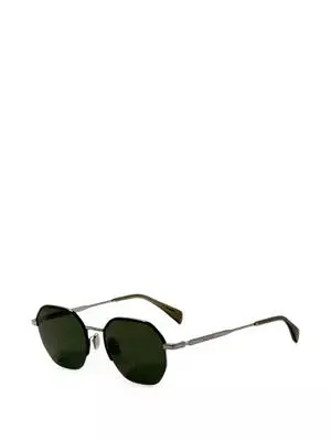 Paul Smith Lovell Geometric-frame Sunglasses - Silver