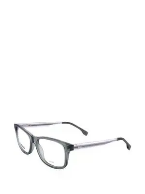 BOSS Rectangle-frame Glasses - Grey
