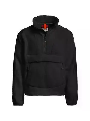 PARAJUMPERS Bergen No Embro Half-zip Sweatshirt - Black