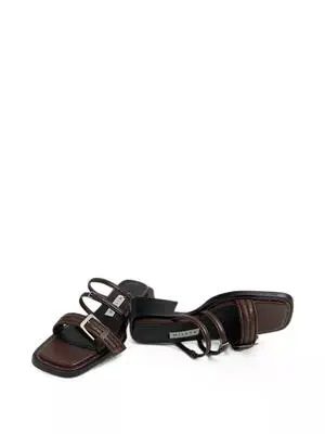 MIISTA Nayah Woven Buckle-fastening Sandals