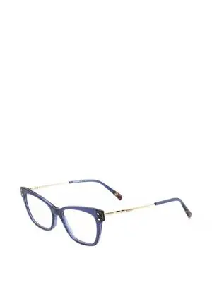 Missoni Cat-eye Frame Glasses - Blue