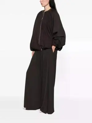 Imperial Zip-up Puffed-sleeve Jacket