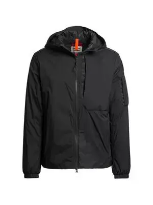 PARAJUMPERS Balcarres Ripstop Hooded Jacket - Black