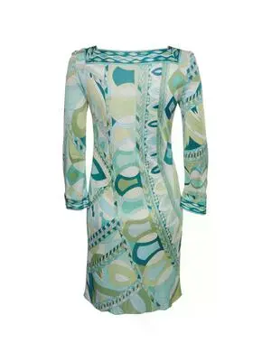 Emilio Pucci Geometric-print Mini Dress