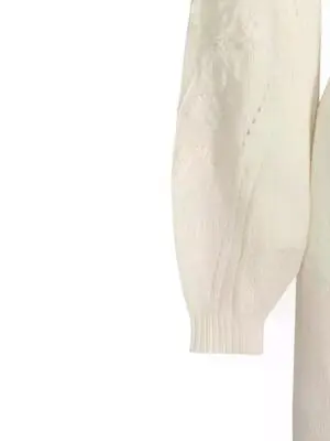 TWINSET Embroidered Balloon-sleeve Mini Dress