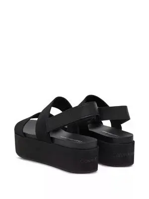 Calvin Klein Flatform Touch-strap Sandals