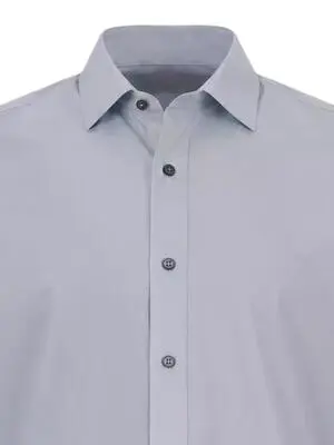 BAGUTTA Spread-collar Long-sleeved Shirt