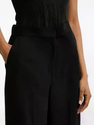 MORGAN Elasticated Waist Wide-leg Trousers