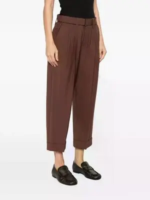 Brunello Cucinelli Belted Pleated Trousers