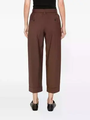 Brunello Cucinelli Belted Pleated Trousers