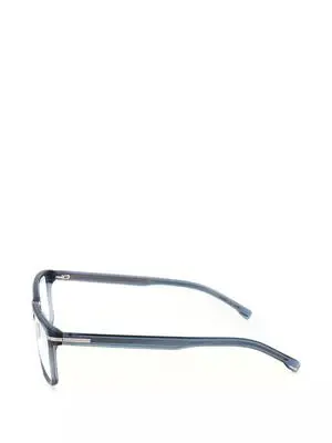 BOSS Rectangle-frame Glasses - Blue