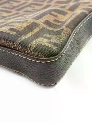 Fendi 2010s Selleria Zucca Shoulder Bag