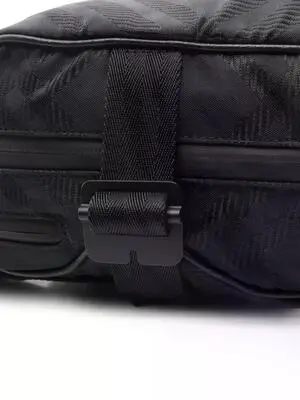 Burberry Check Jacquard Tote Bag