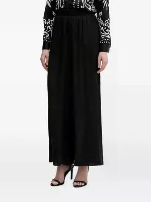 MORGAN Elasticated-waist Palazzo Pants