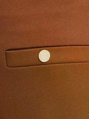 MORGAN Button-detail Wide-leg Trousers