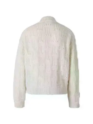 Marni Cable-knit Button-up Cardigan - Neutrals